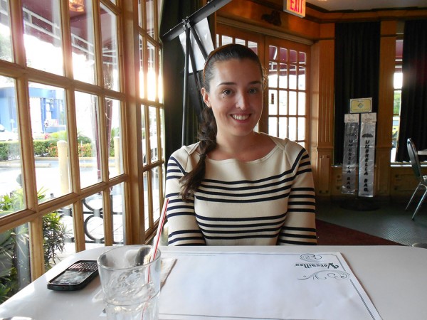 Nicole Valls, the daughter of Versailles Restaurant owner, Felipe Valls ...